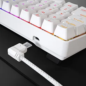 KEMOVE DK61 Wireless 60% Mechanical Gaming Keyboard, Bluetooth 5.1 Hot ...